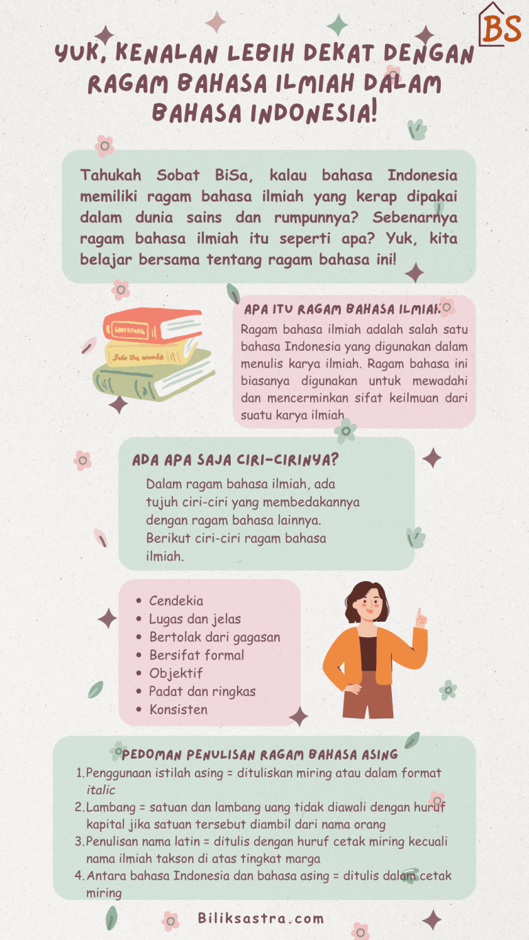 Mengenal Ragam Bahasa Ilmiah dalam Bahasa Indonesia
